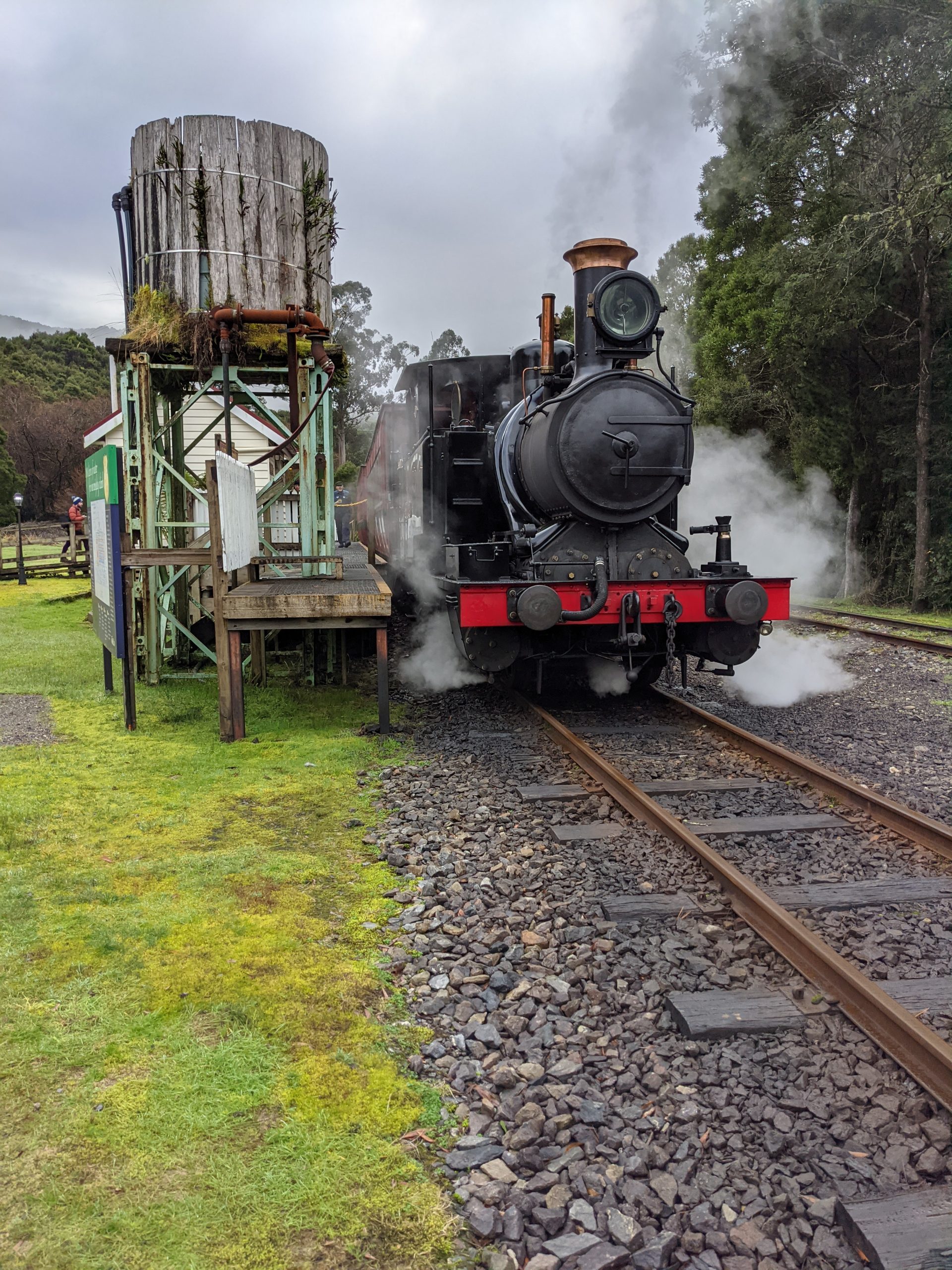 West Coast Wilderness Railway - definitely worth the trip - Two Sams ...